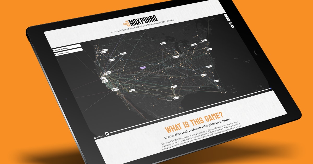 Max Purro / A Game of Pilot-to-Pilot Pass It On